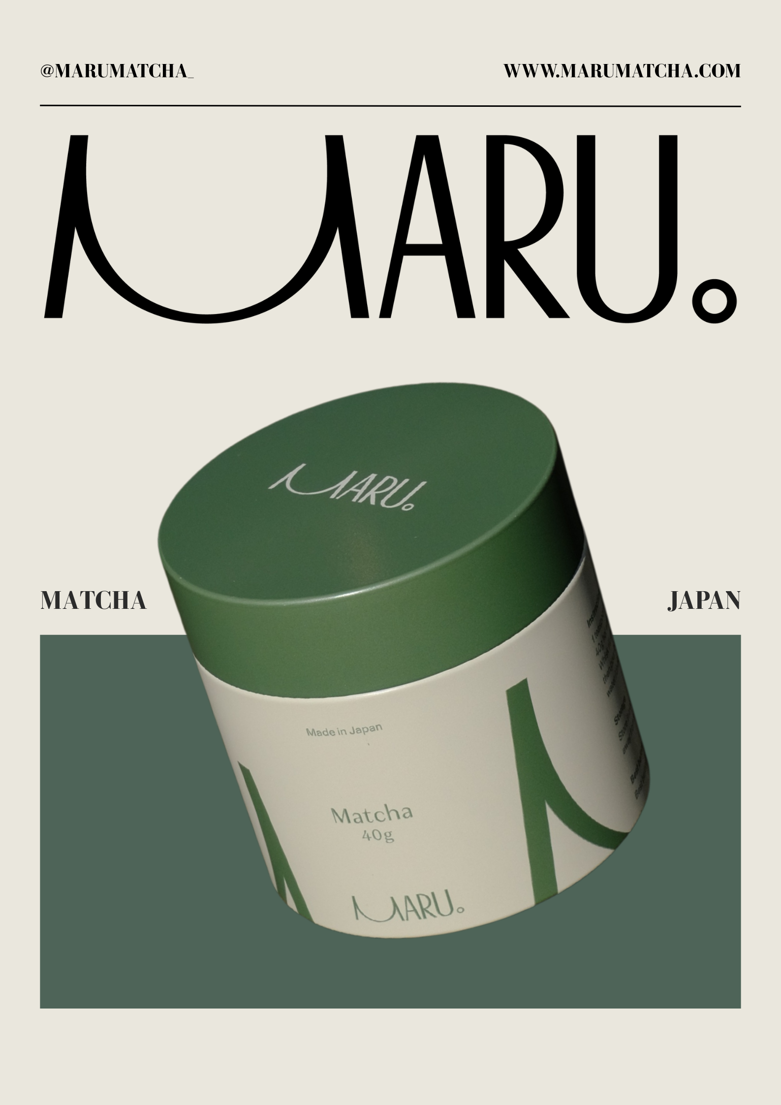 Matcha – Maru Matcha